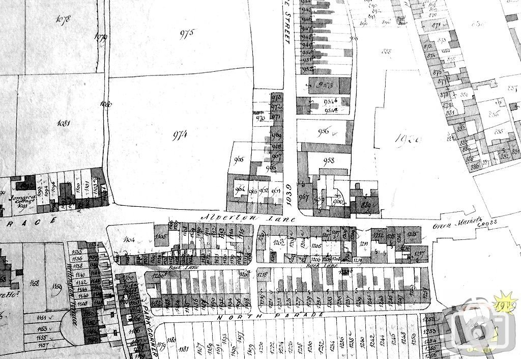 1844 Tithe map of Penzance central. | Picture Penzance archives