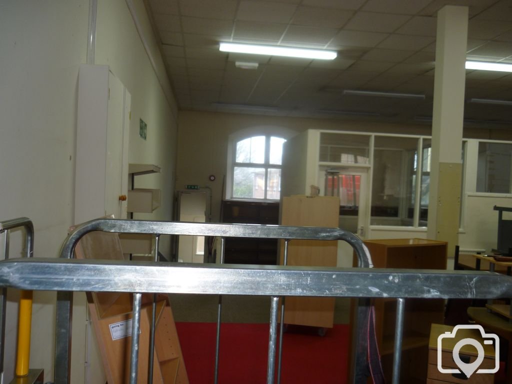 Inside Penzance Library | Picture Penzance archives