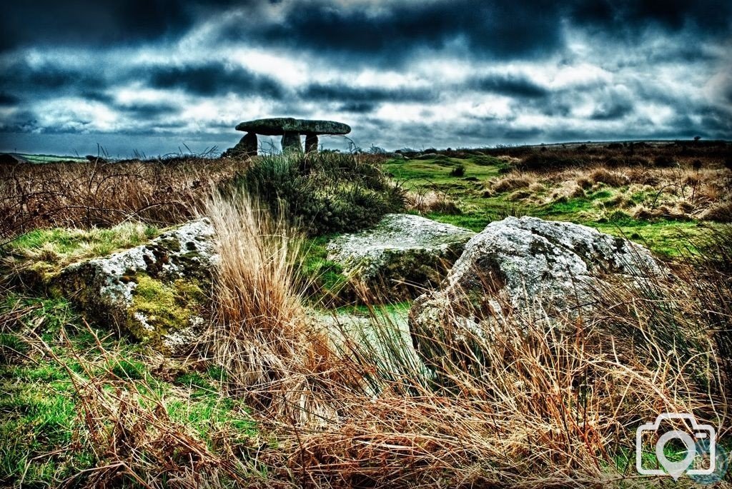 LANYON QUOIT SCENE | Picture Penzance archives